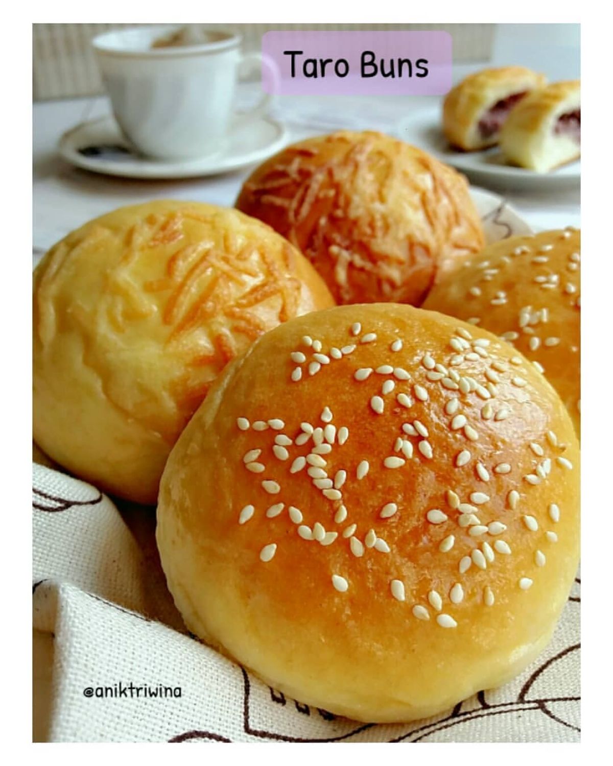 Resep Roti Tarobun yang Lezat untuk Sarapan